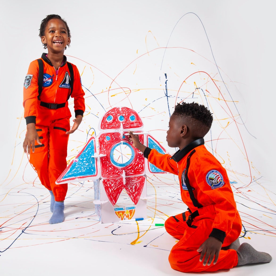 The Canvas Set, Build & Draw — Follies Playsets