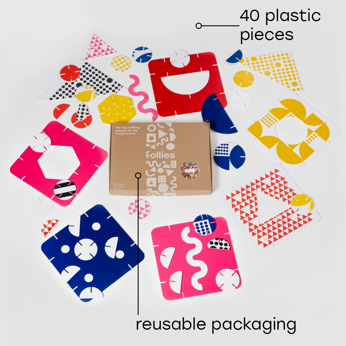 The Follies Bauhaus Set — Follies Playsets